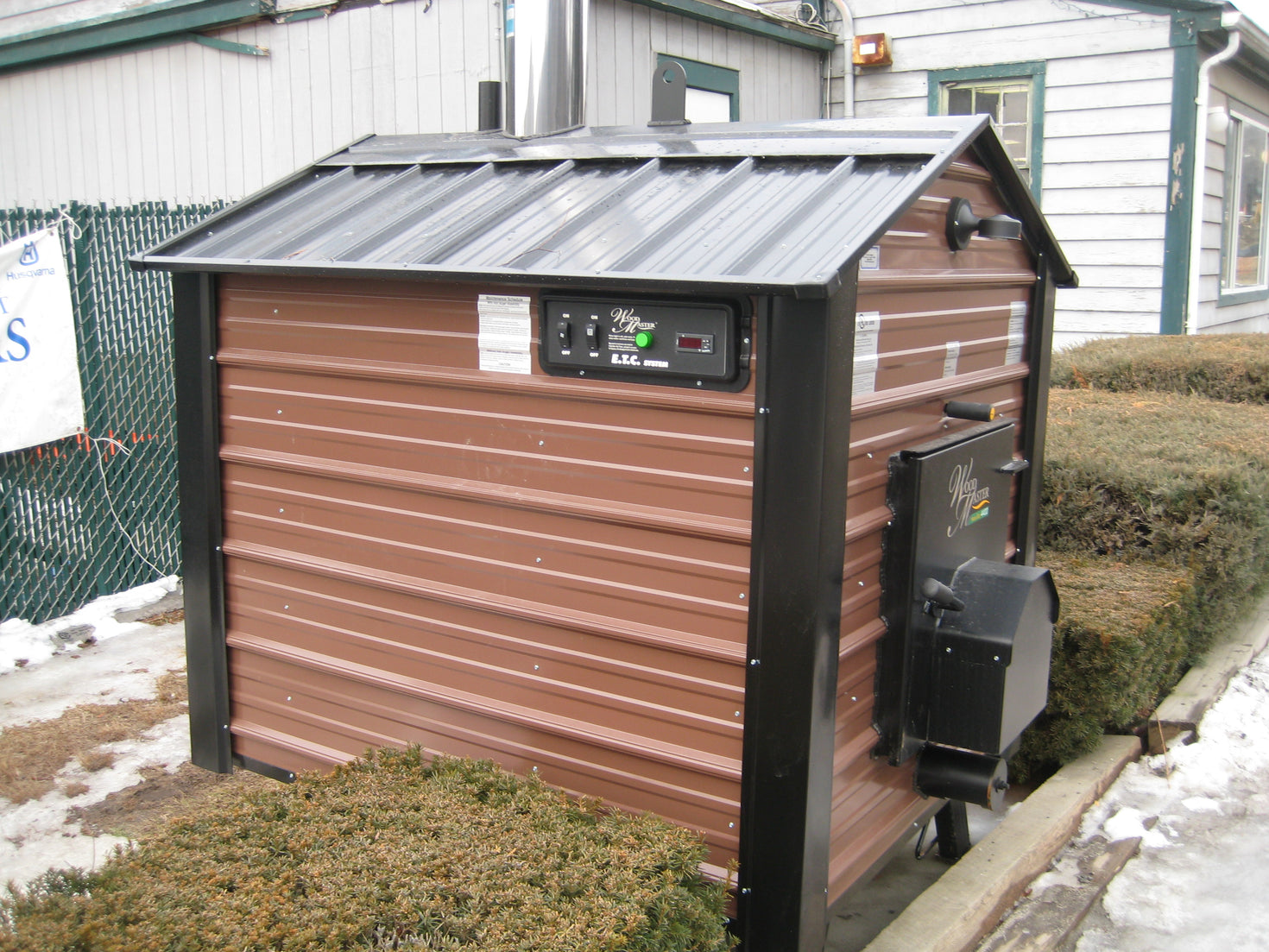 WoodMaster 5500 Model Outdoor Wood Boiler | Wood Furnace