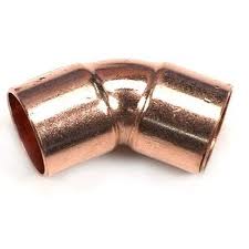 1/2" 45 Degree Sw. Elbow Copper Fitting | Quick Shipment | Free ...